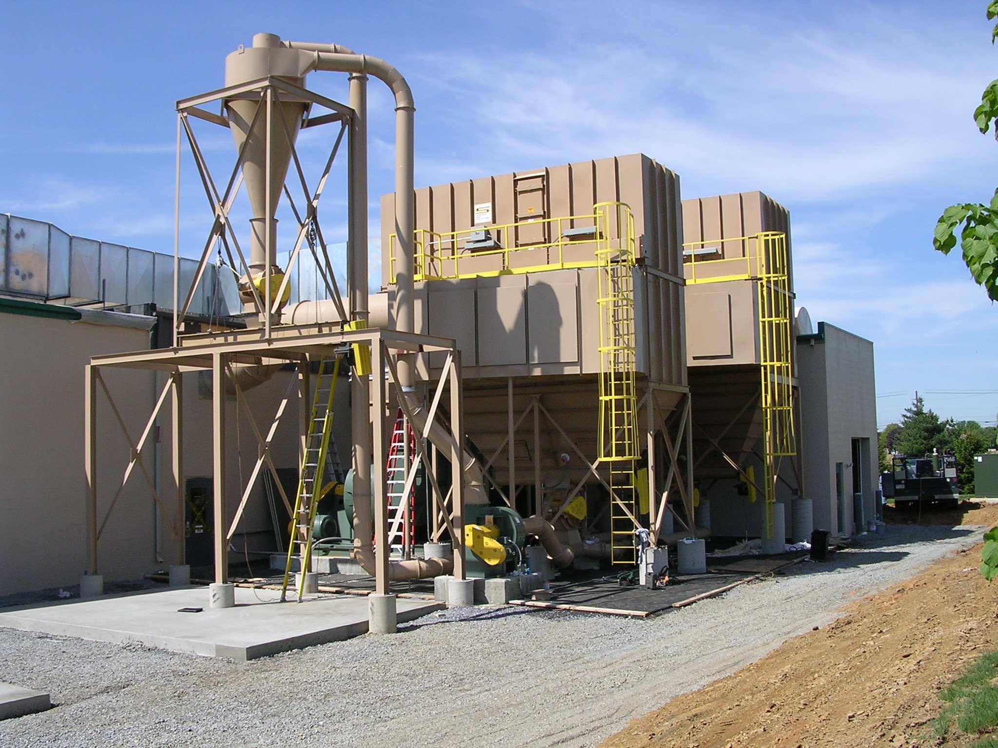 Industrial Dust Collection Ductwork